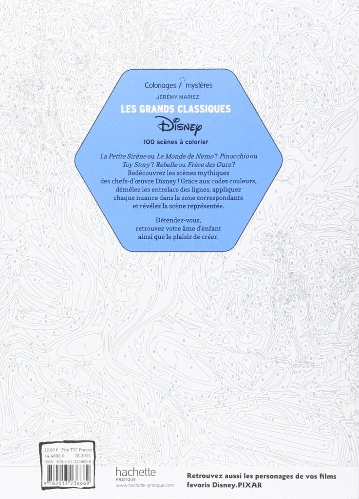Disney Mystery Coloring Book Pdf Free Colorea Misterio Classiques Disney Mystery Coloring Book Pdf Free Colorea Misterio Classiques